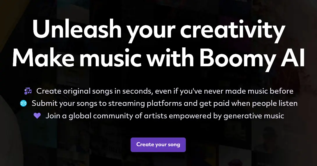 Boomy - Easy With AI