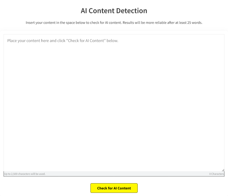 Content at Scale AI Content Detector - Easy With AI
