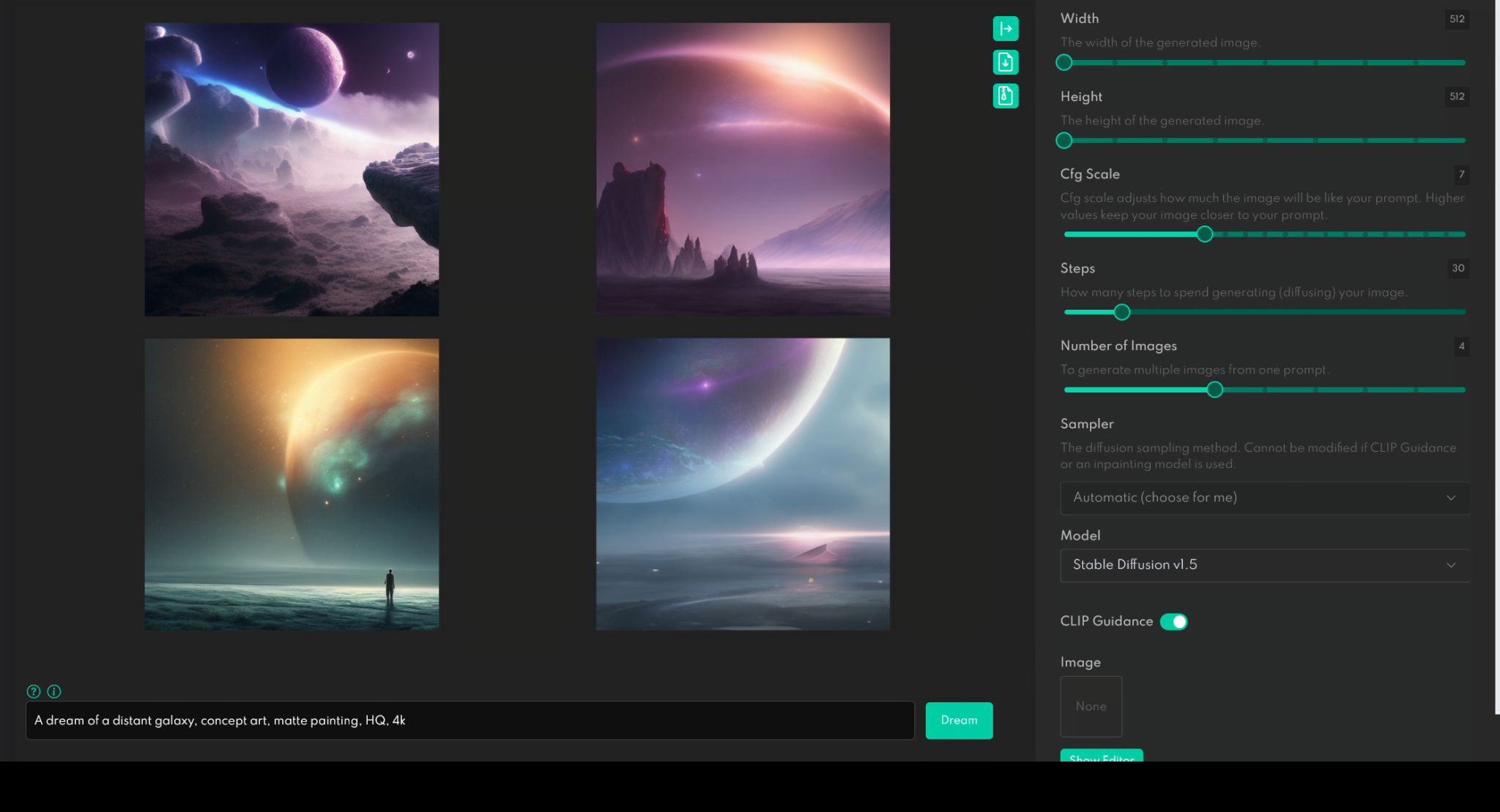 DreamStudio SD Image Generator - Easy With AI