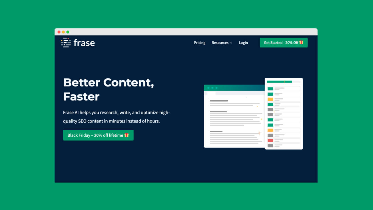 Frase AI SEO & Keyword Tool - Easy With AI