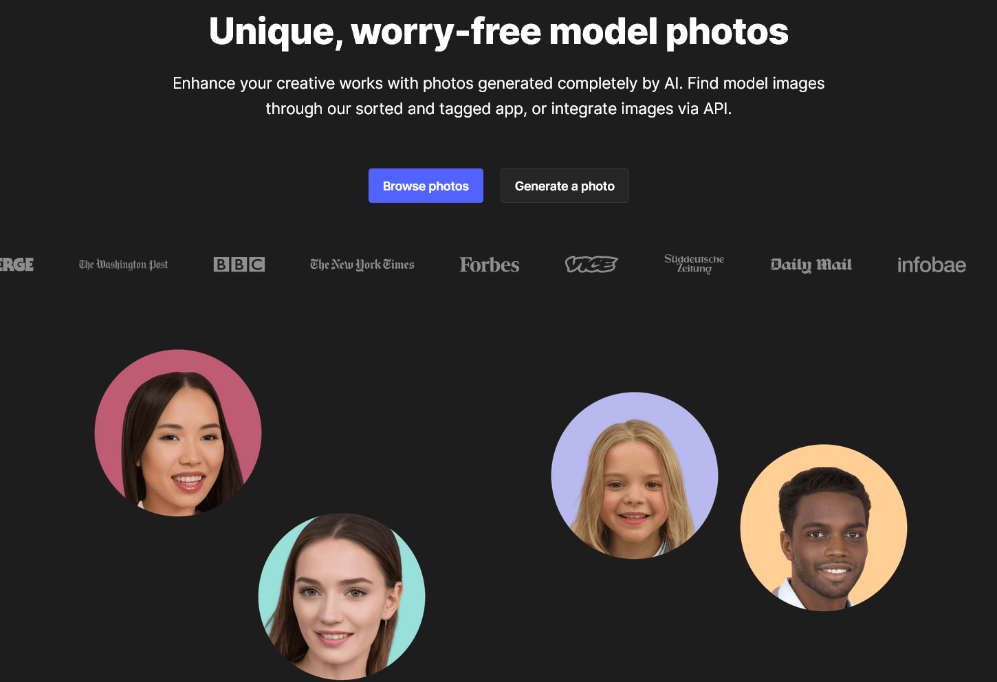 Generated Photos - Easy With AI