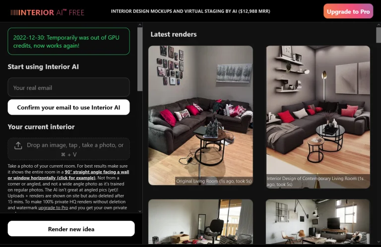 CollovGPT - AI Interior Design Renders - Easy With AI
