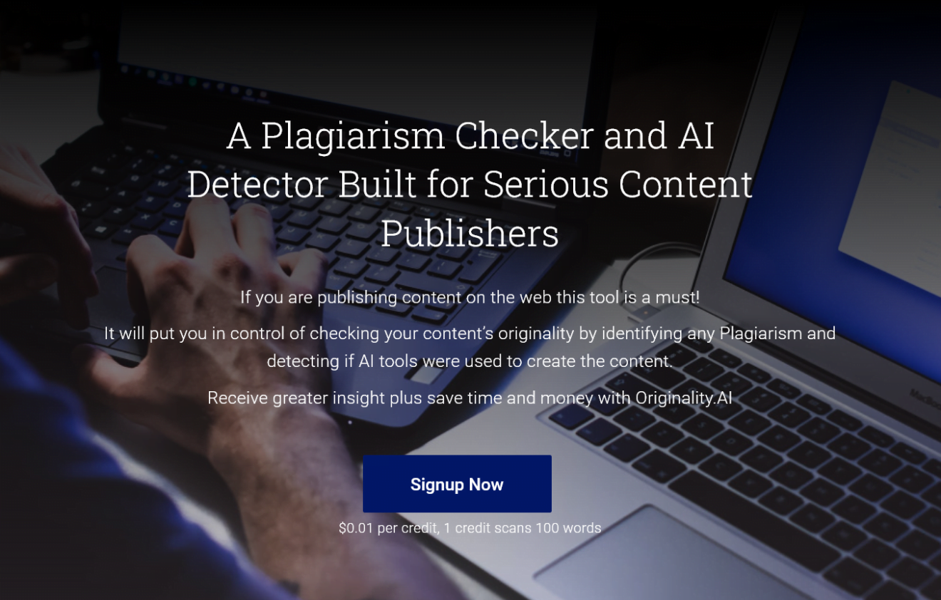 Originality.AI Plagiarism & AI Content Detector - Easy With AI