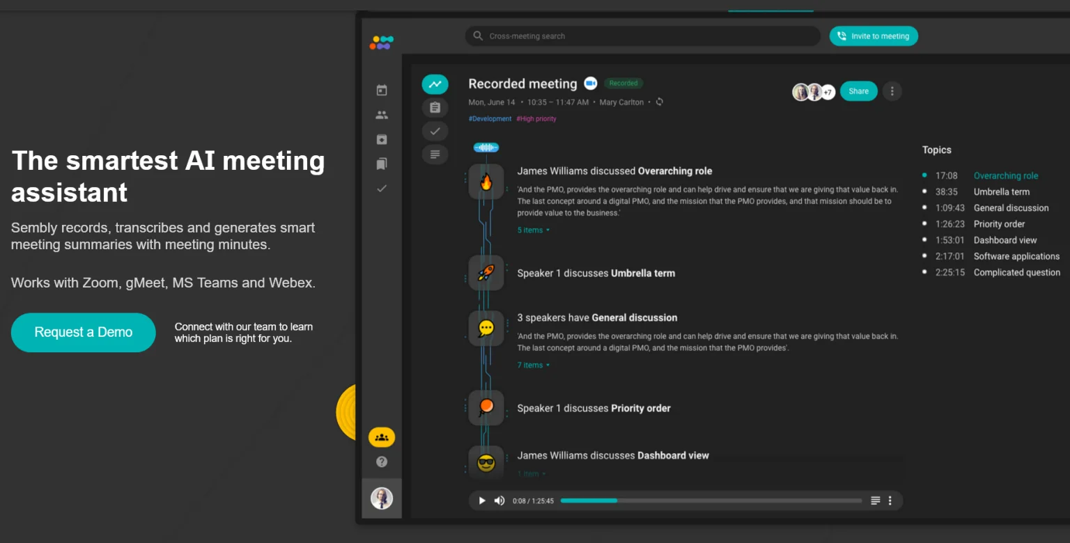 Best AI Meeting Assistants - Easy With AI