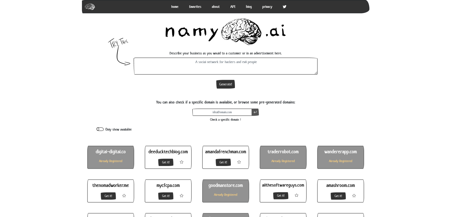 Namy - Easy With AI