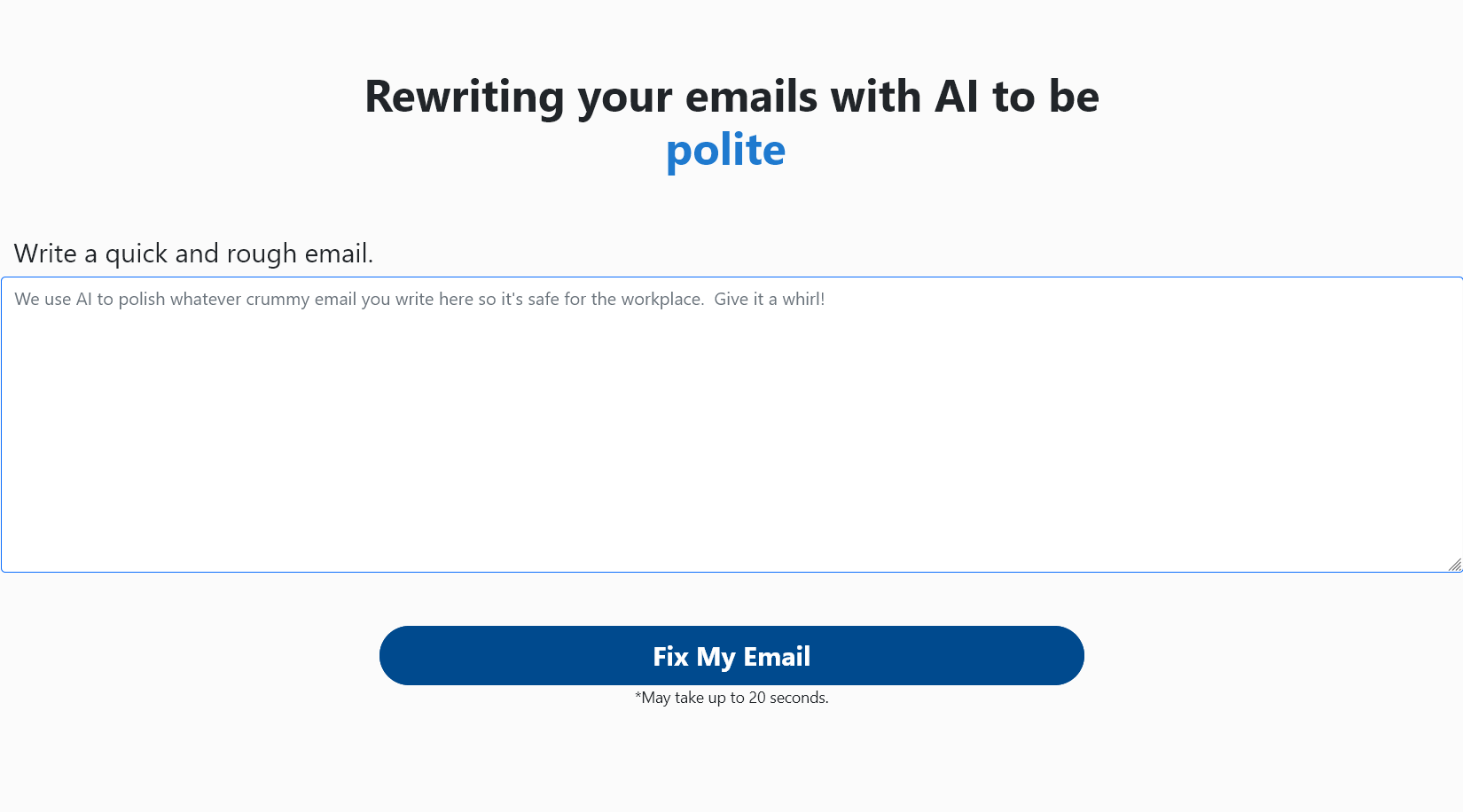 Polite Post - Easy With AI