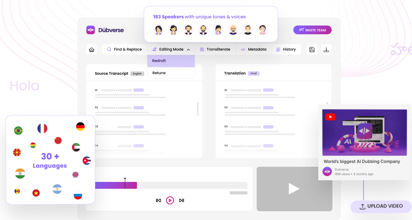 Dubverse - AI Video Dubbing - Easy With AI