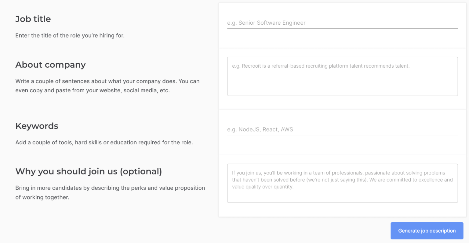 Recrooit - Easy With AI