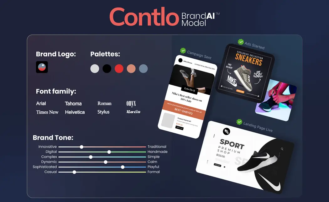 Contlo Brand AI Model - Easy With AI