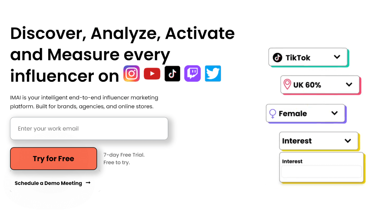IMAI - Influencer Marketing AI Analytics - Easy With AI