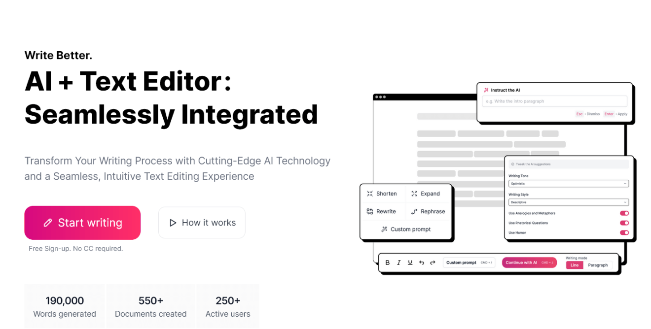 Bye Blank Page - Easy With AI