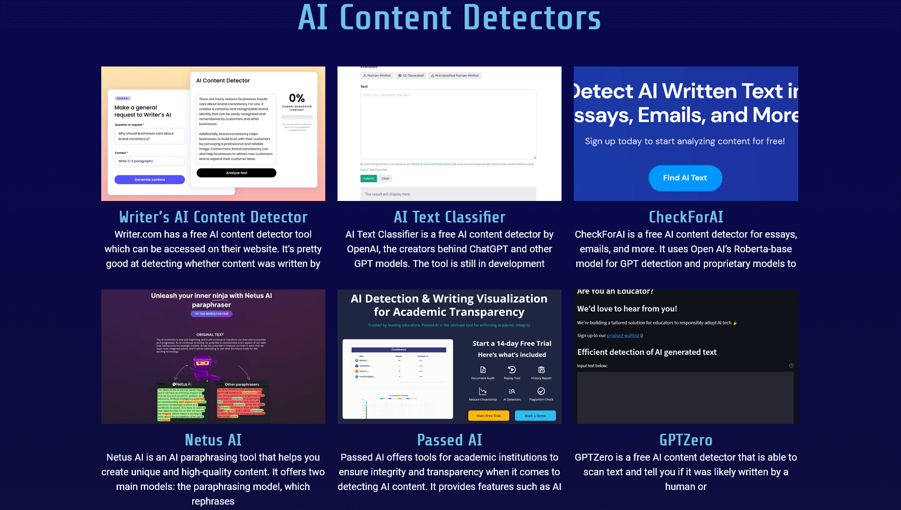 Do Ai Content Detectors Work Easy With Ai