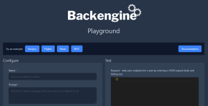 Backengine - Easy With AI