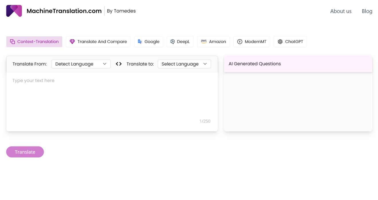 Machine Translation - Easy With AI