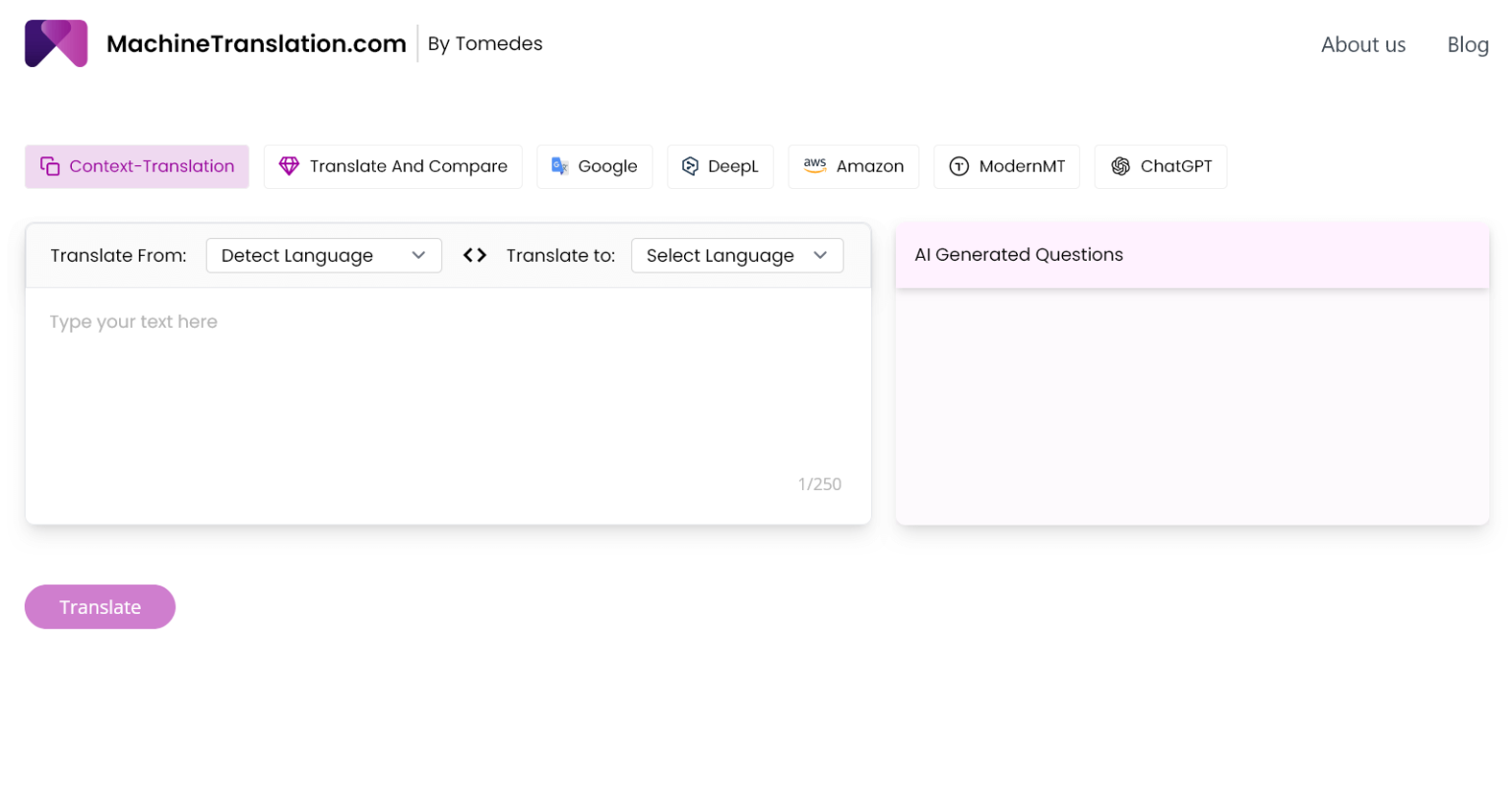 Machine Translation - Easy With AI