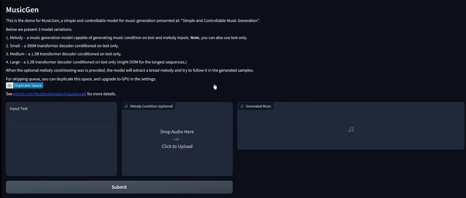 MusicGen - Easy With AI
