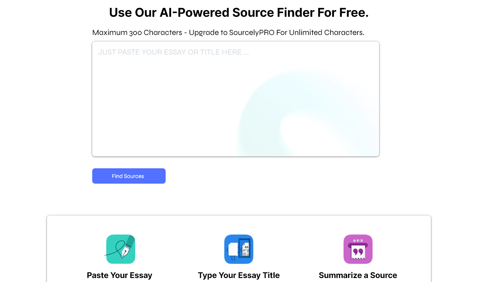 Sourcely - Easy With AI
