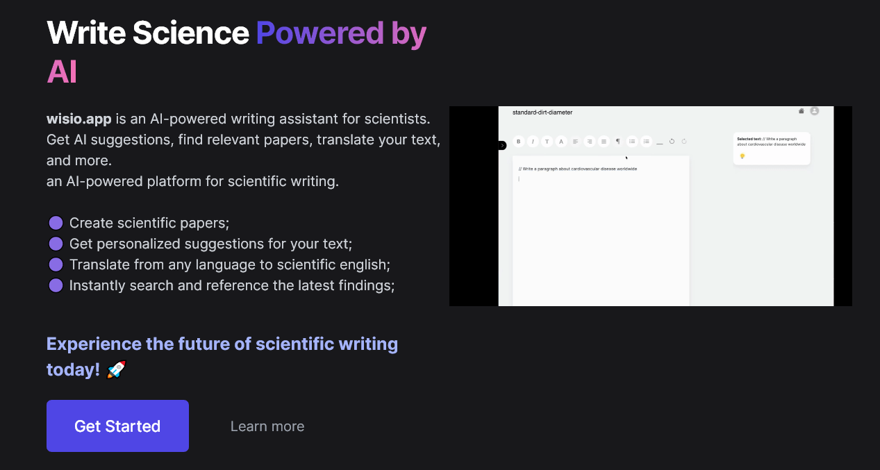 wisio.app - Easy With AI