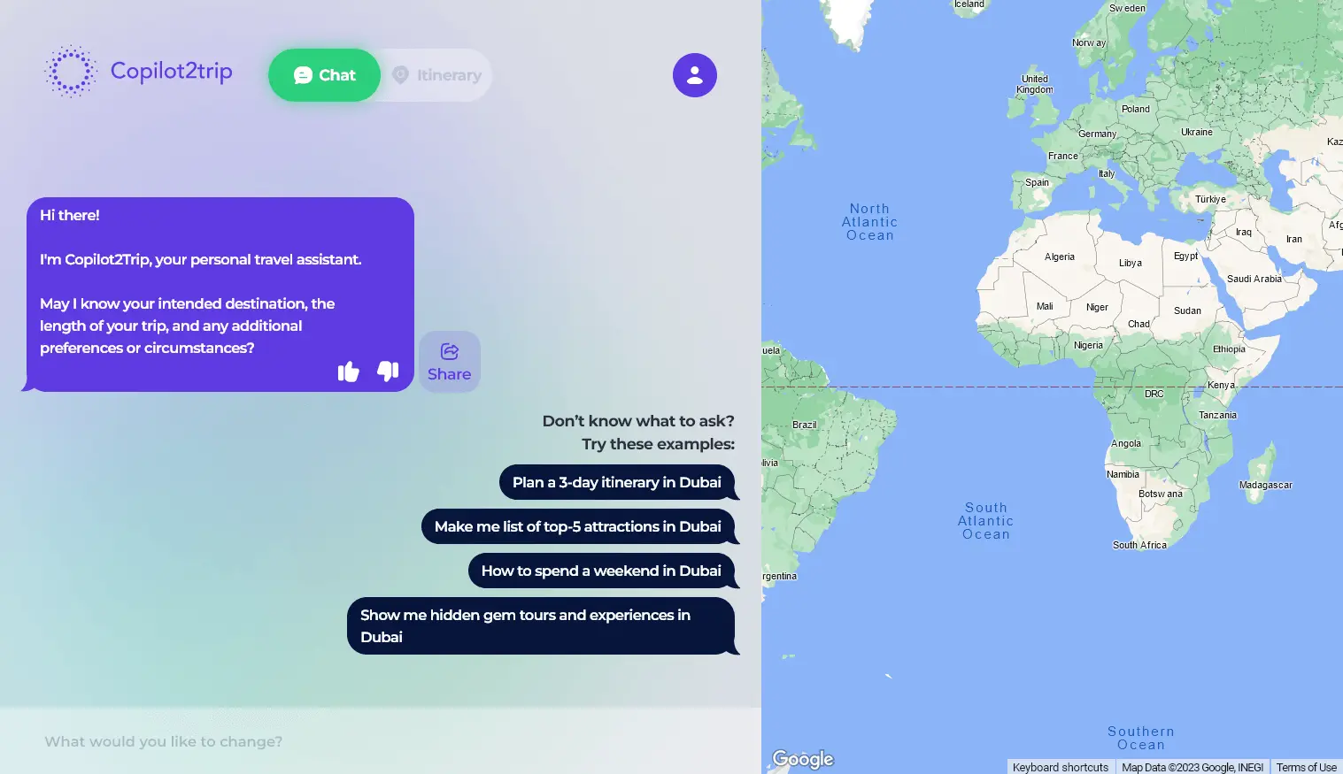 Copilot2trip - Free AI Travel Assistant - Easy With AI