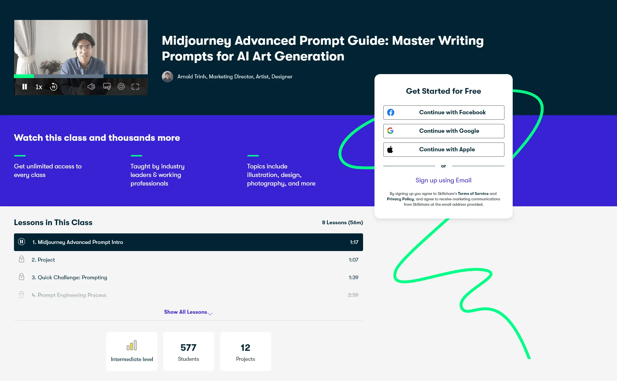 Midjourney Advanced Prompt Guide - AI Art Course - Easy With AI