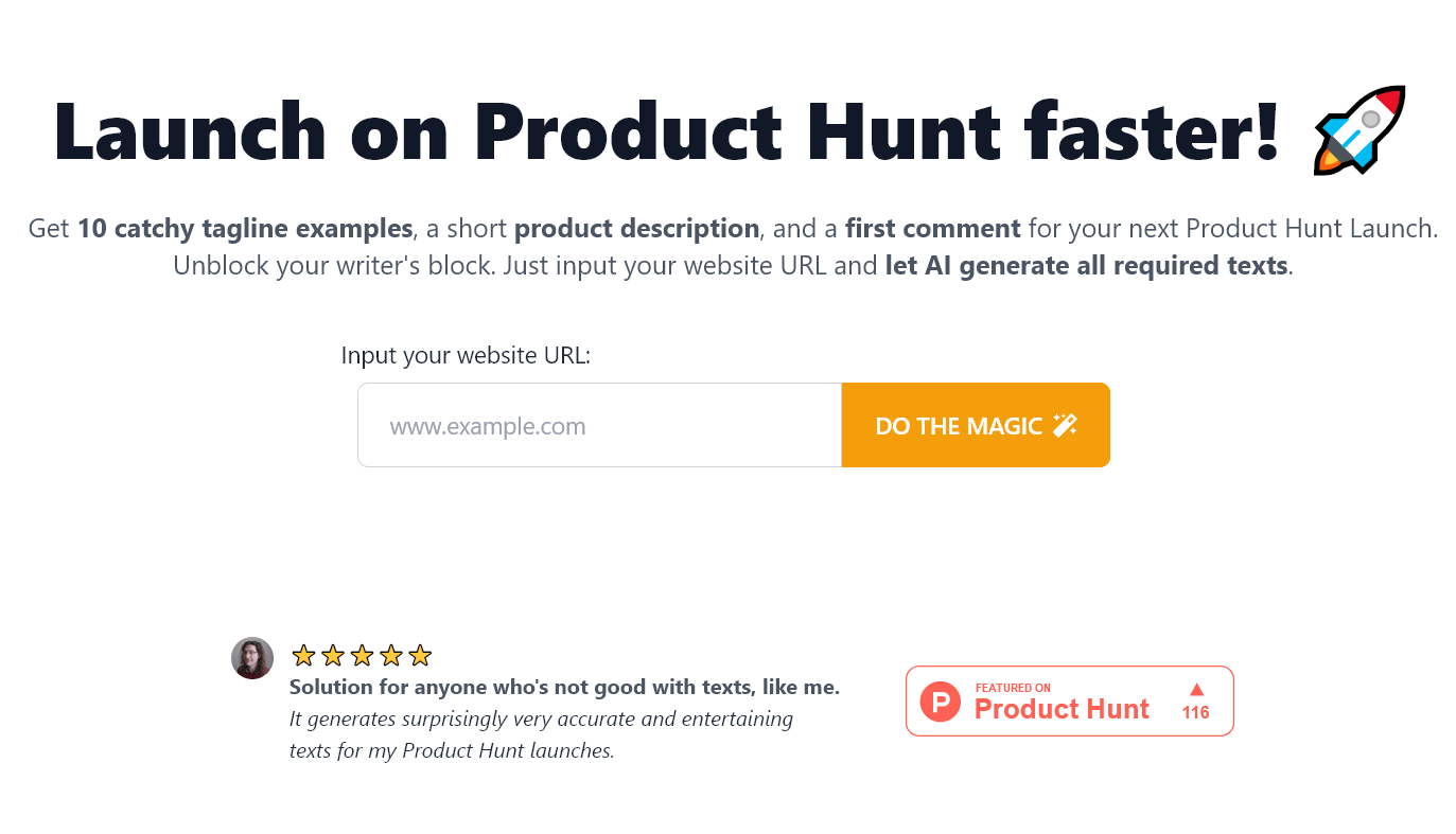 PH Launcher - AI Product Hunt Launch Generator - Easy With AI