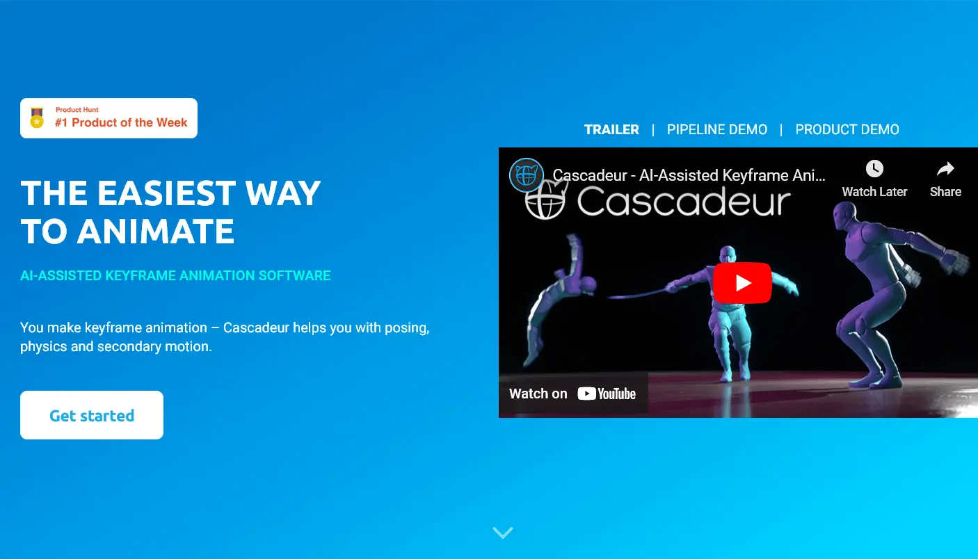Cascadeur - AI-Assisted Keyframe Animations - Easy With AI