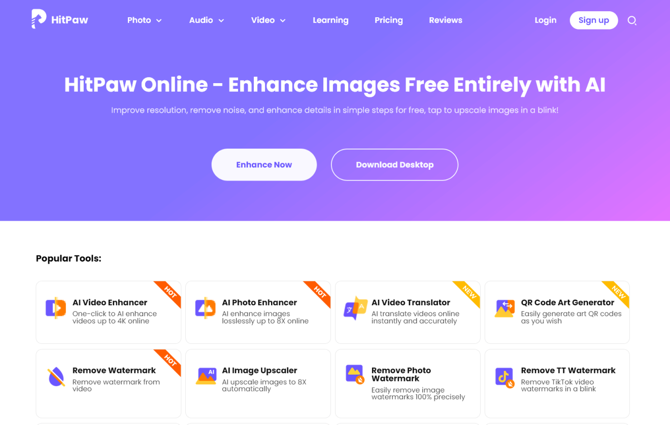 HitPaw Online - Easy With AI
