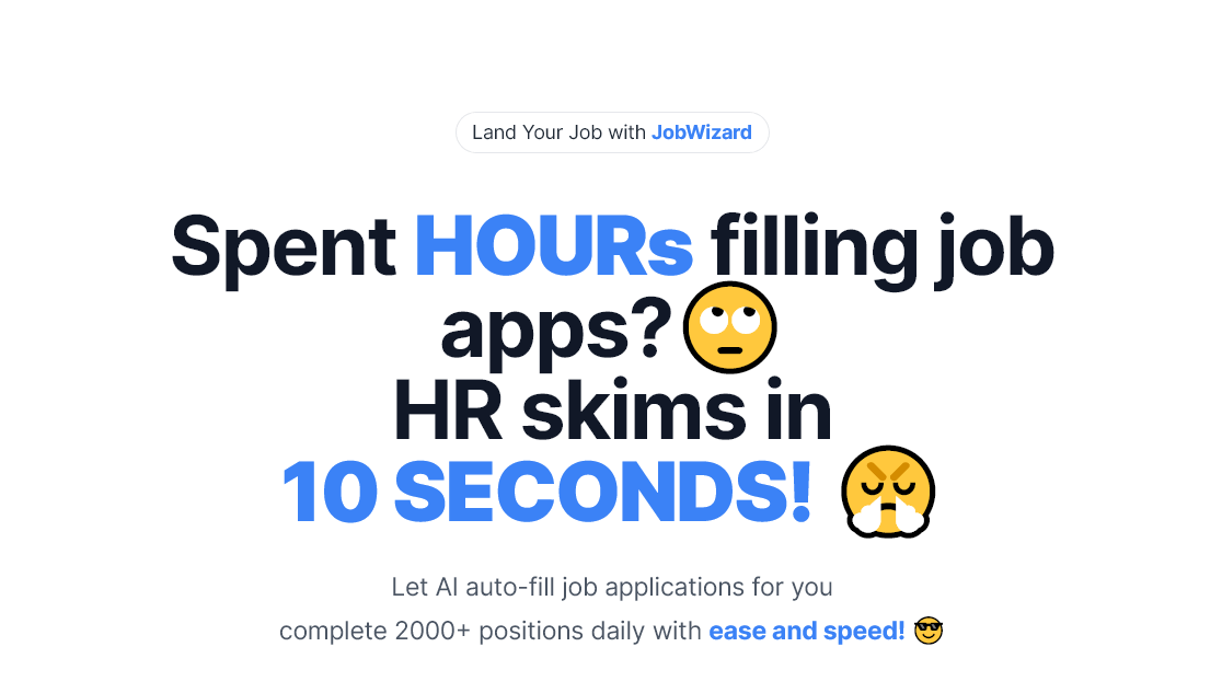 JobWizard - Easy With AI