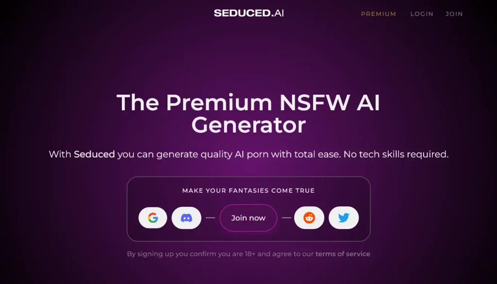 SeducedAI - Premium NSFW AI Image Generator - Easy With AI