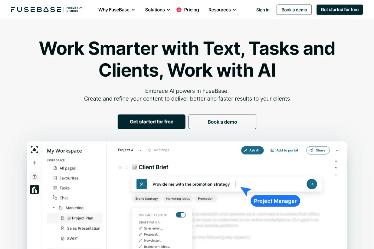 FuseBase AI - Easy With AI FuseBase AI - Easy With AI