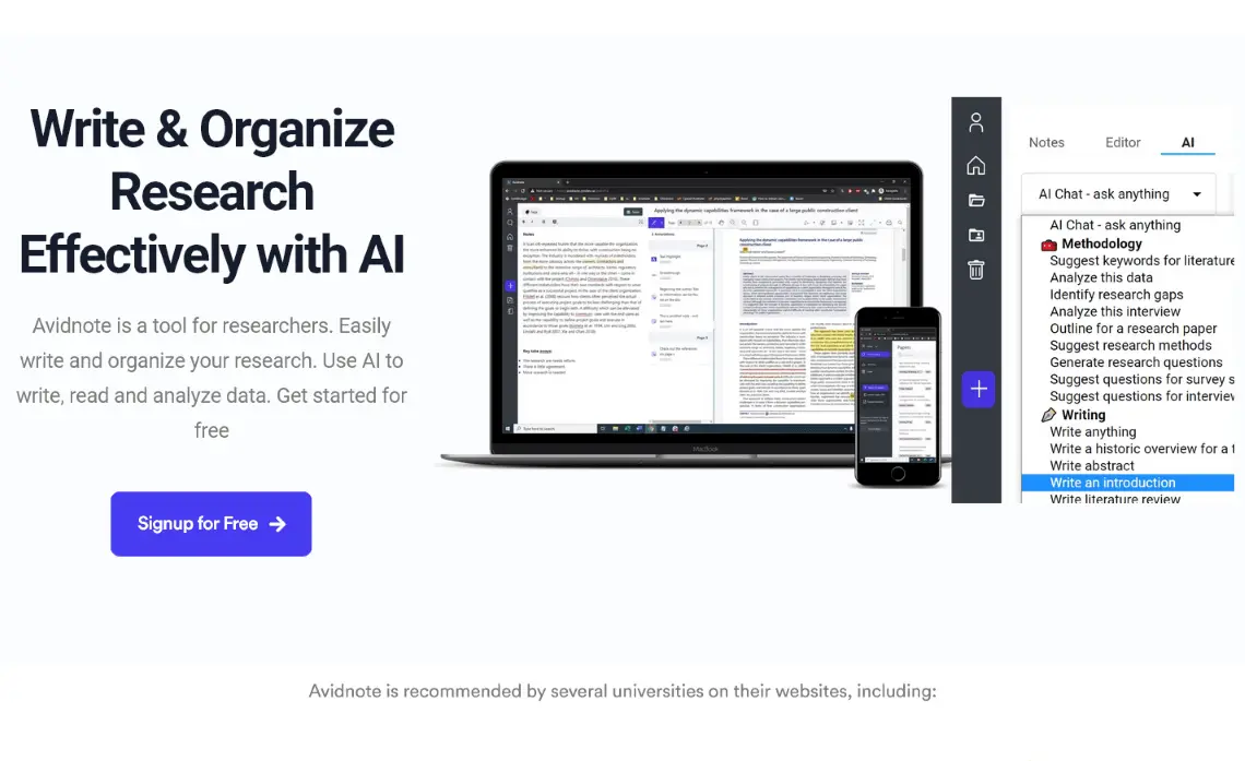Avidnote - Easy With AI