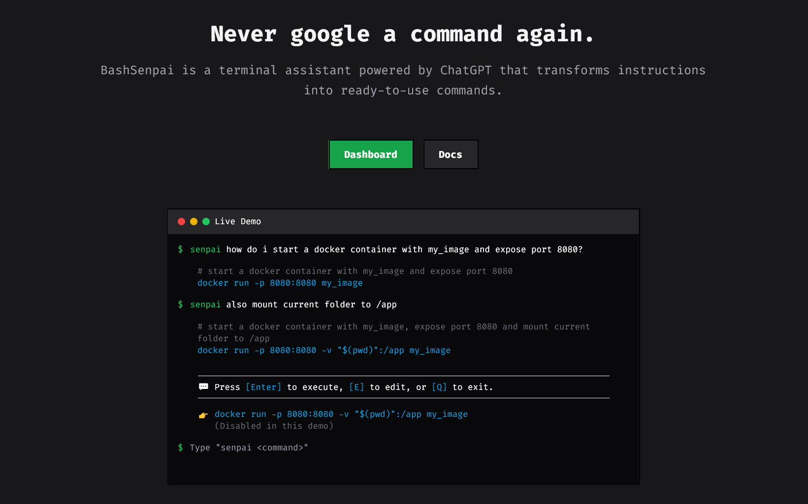 BashSenpai - AI Terminal Assistant - Easy With AI