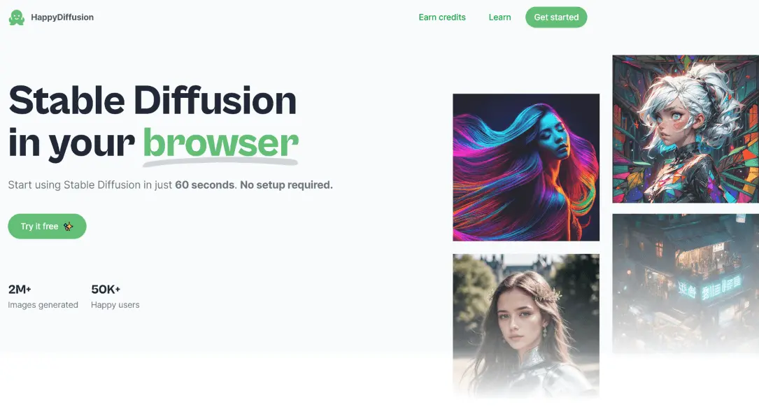 Happy Diffusion - Easy With AI