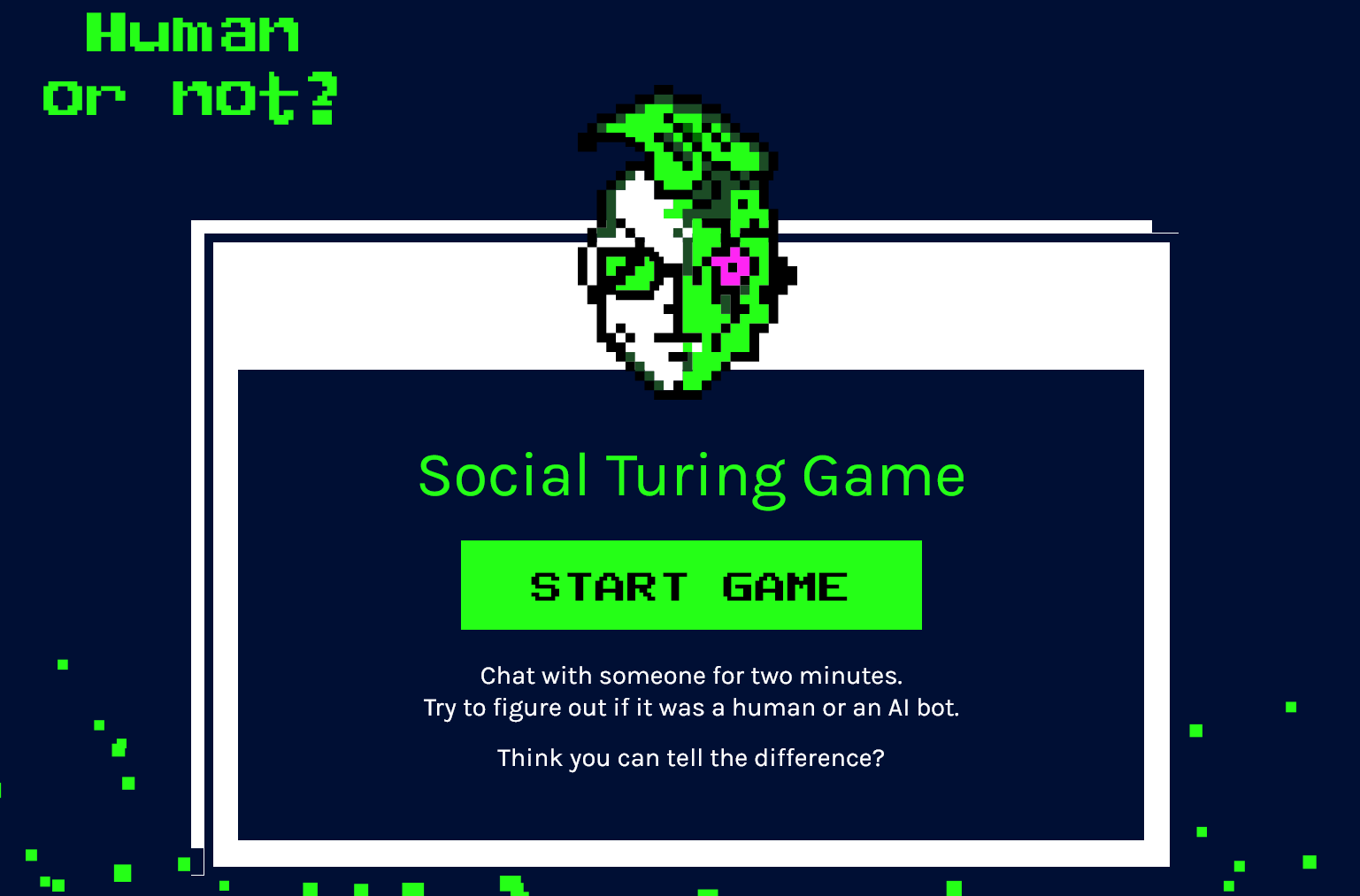 Human or Not - A Social Turing Game - Easy With AI