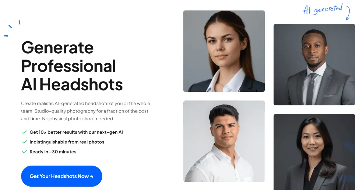 AI Headshots Generator - SnapHeadshots - Easy With AI