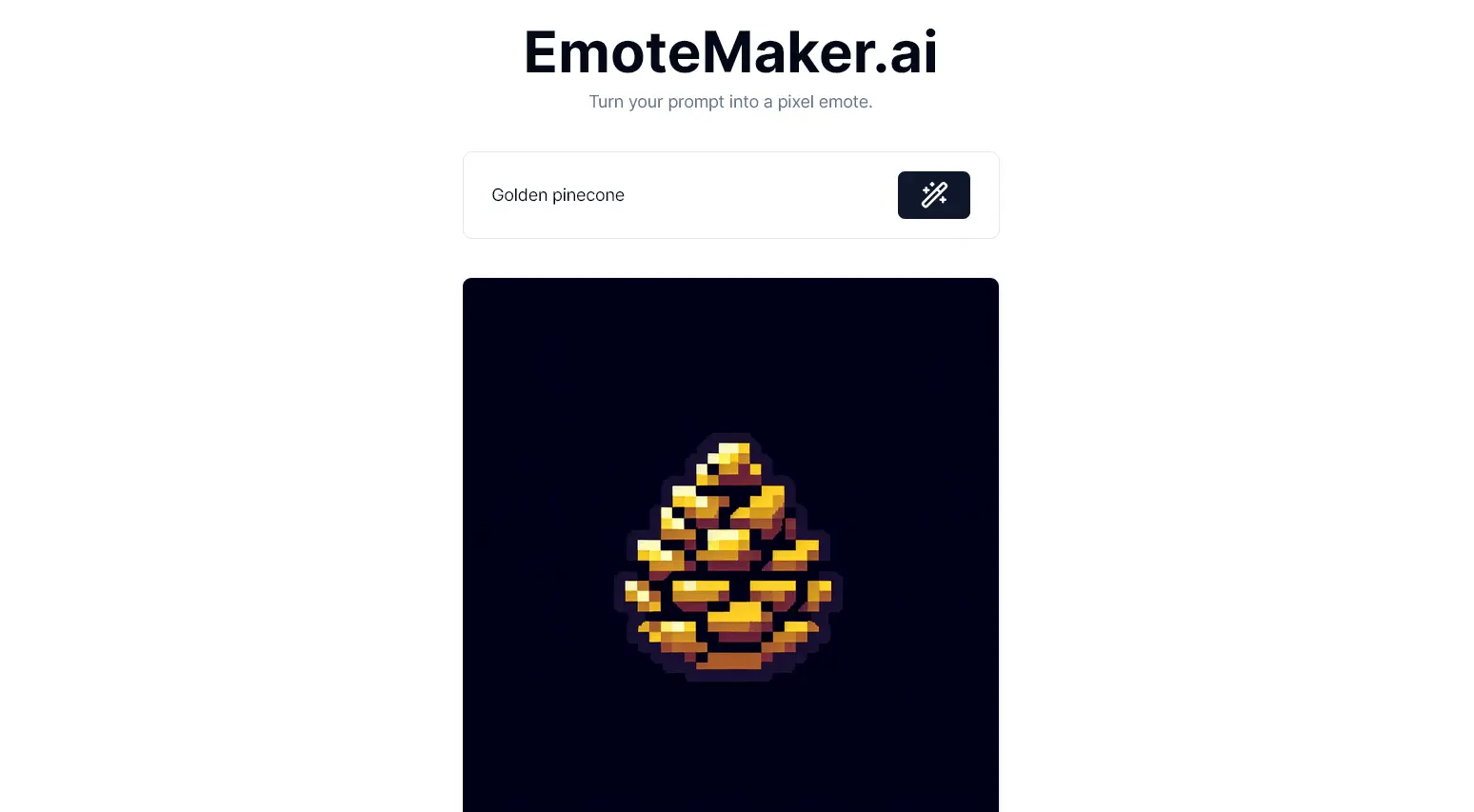 EmoteMaker.ai - AI Twitch Emotes Generator - Easy With AI
