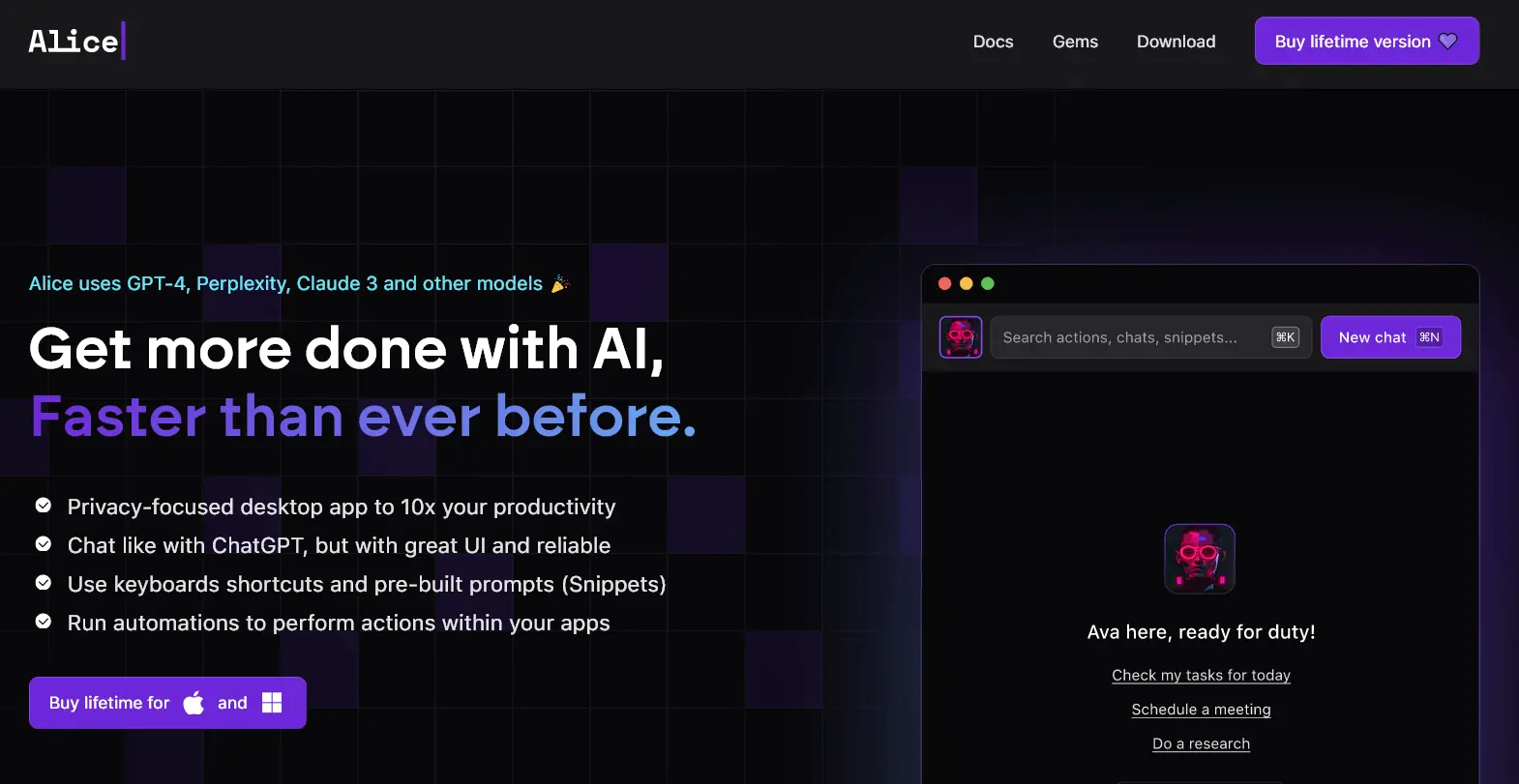 Alice - Easy With AI