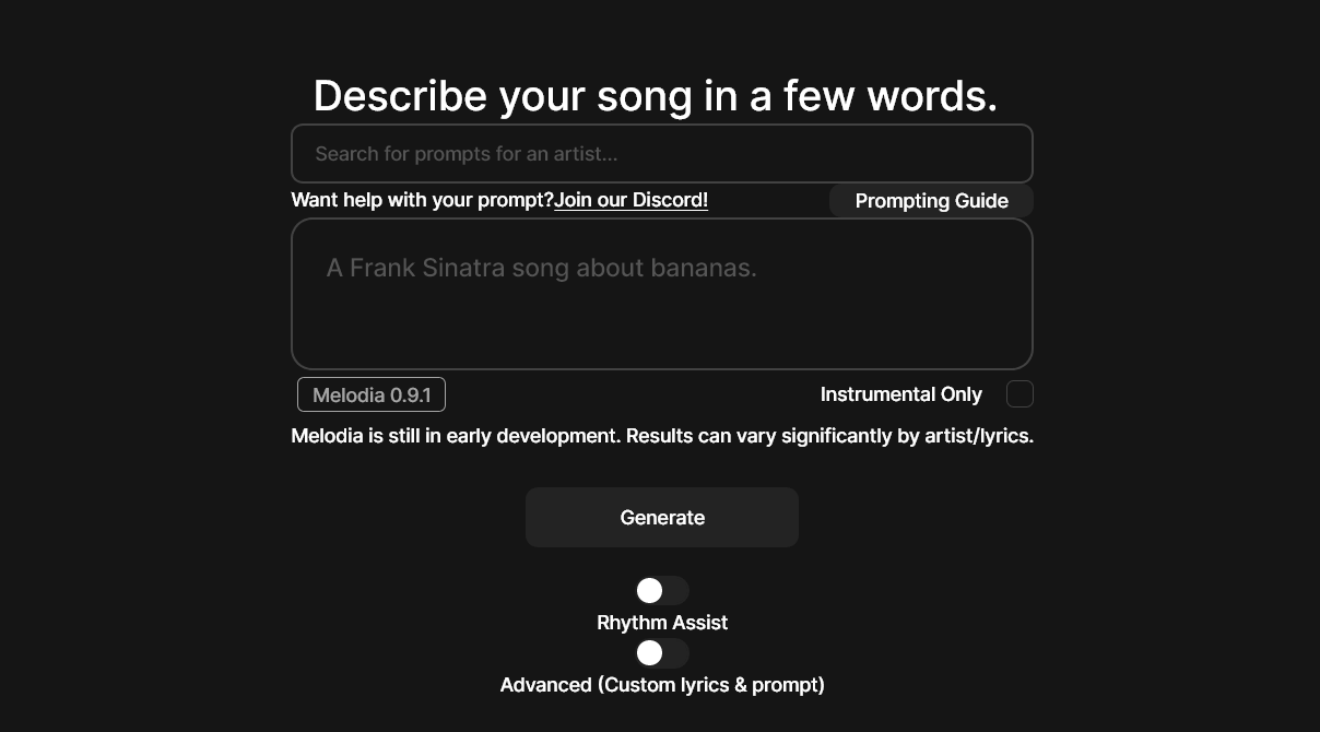 Sonauto - Easy With AI