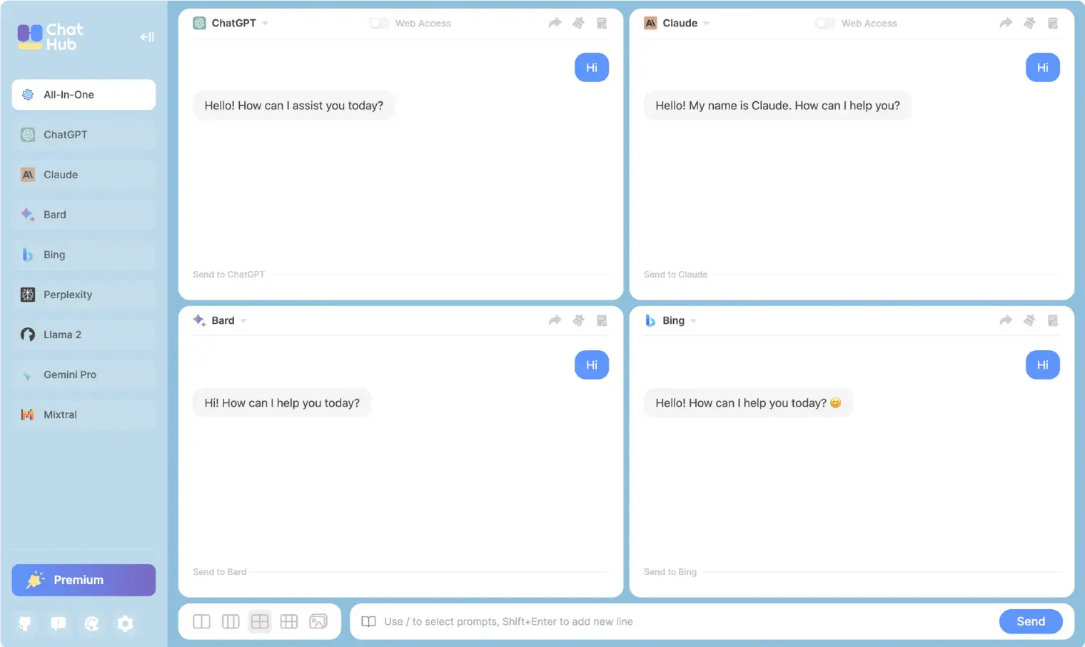 ChatHub - AI Chatbot Client for Browsers - Easy With AI