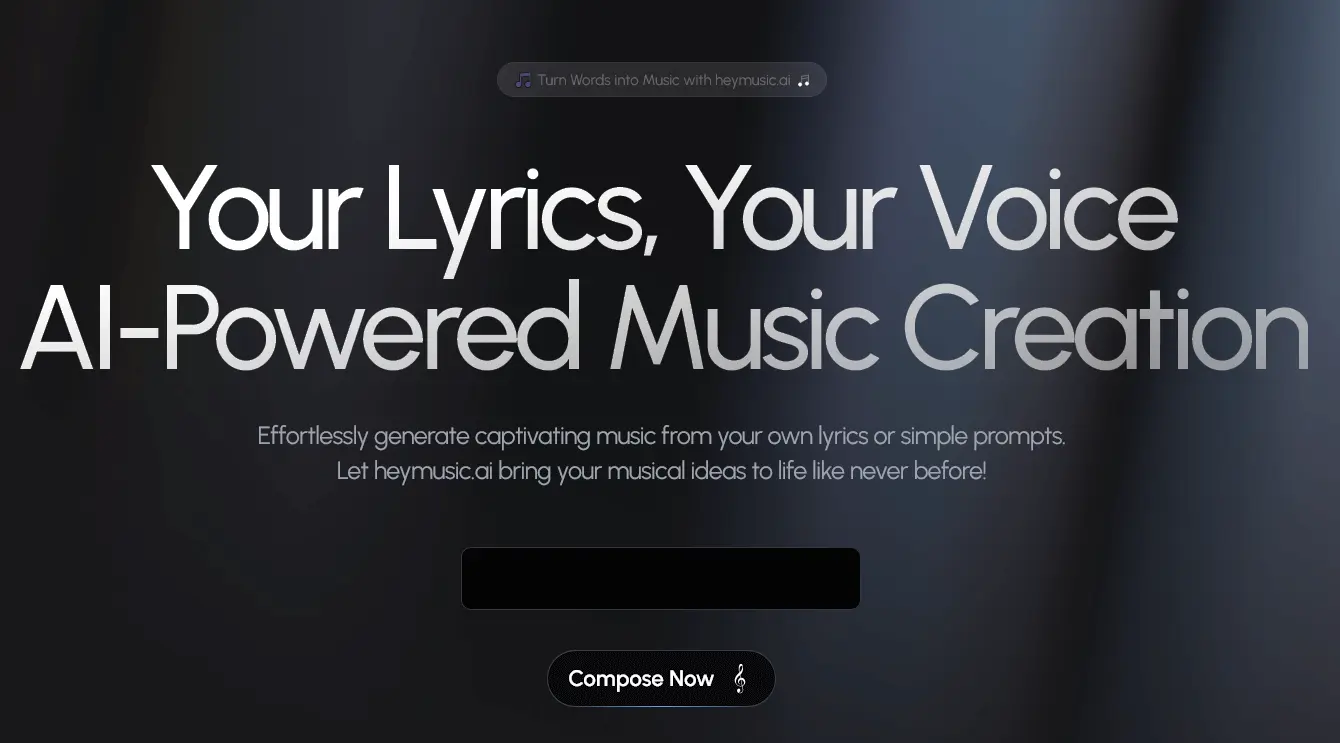 HeyMusic.ai - Easy With AI