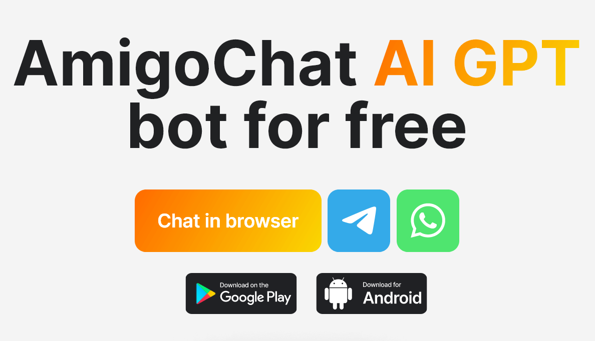 AmigoChat - Easy With AI