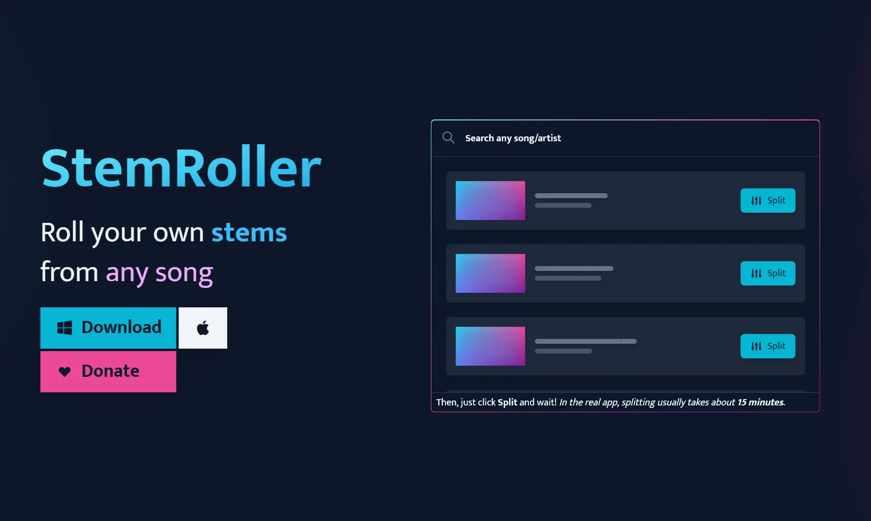 StemRoller - Easy With AI