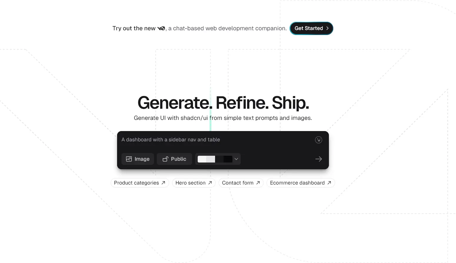 v0.dev - Easy With AI