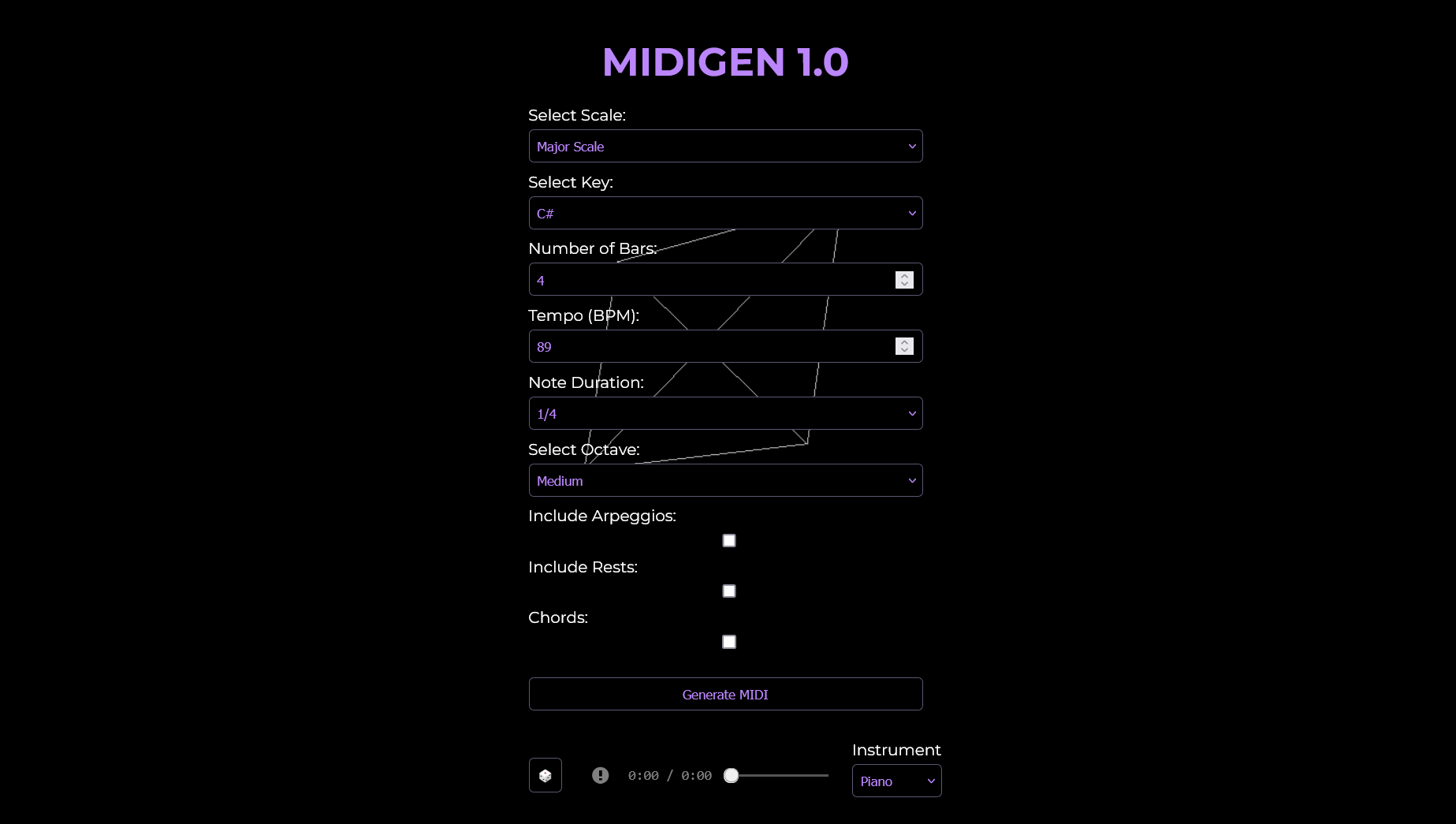 MIDIGEN - Easy With AI