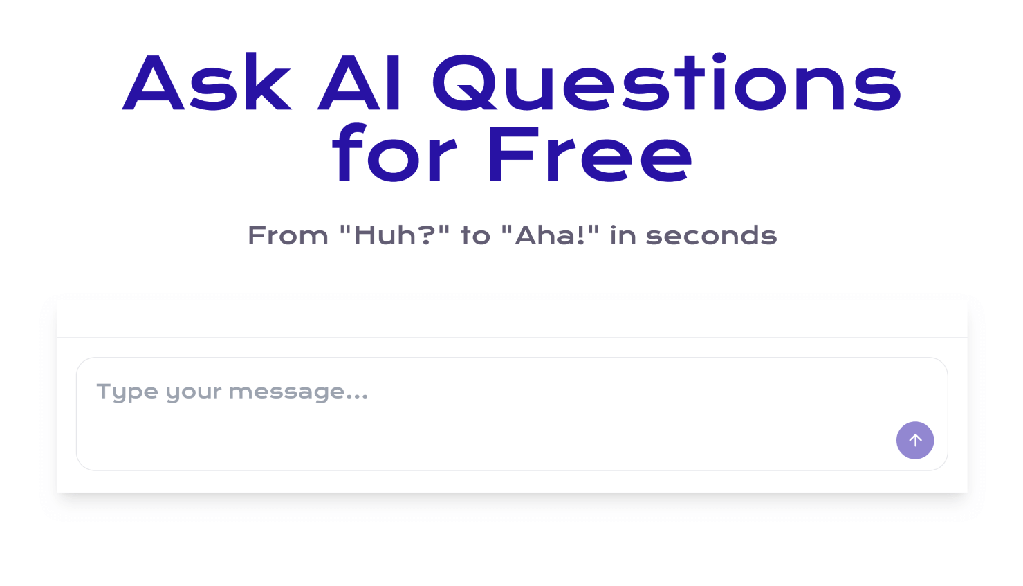 Ask AI Questions Online - Easy With AI